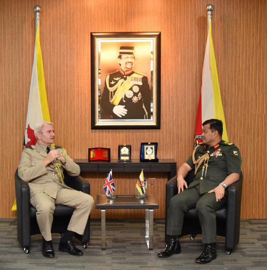 News - RBAF COMMANDER RECEIVED FAREWELL CALL FROM...