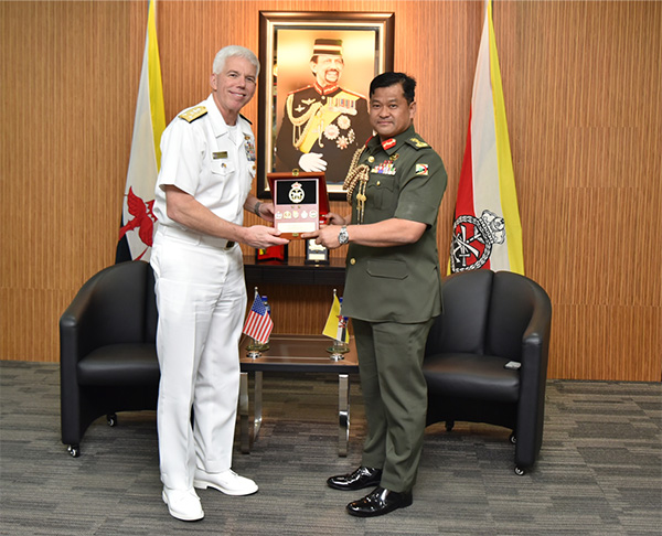 News - RBAF COMMANDER RECEIVES COURTESY CALL FROM...
